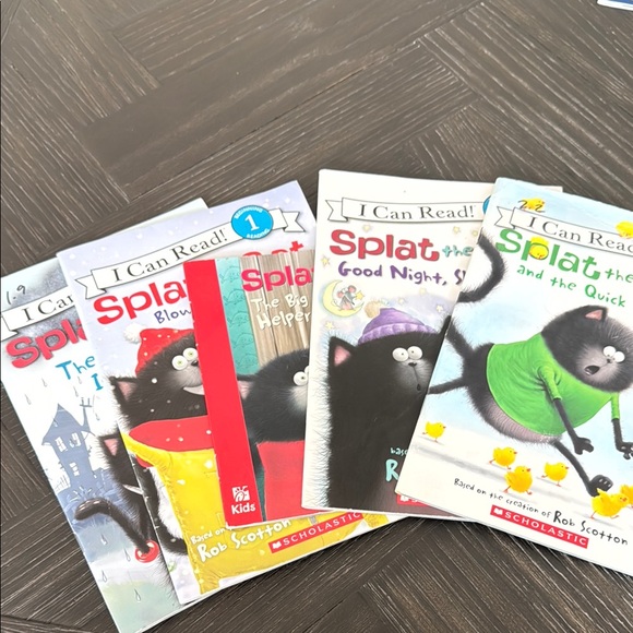 Scholastic | Other | Splat The Cat Book Set 5 Book Set Educational Ar ...